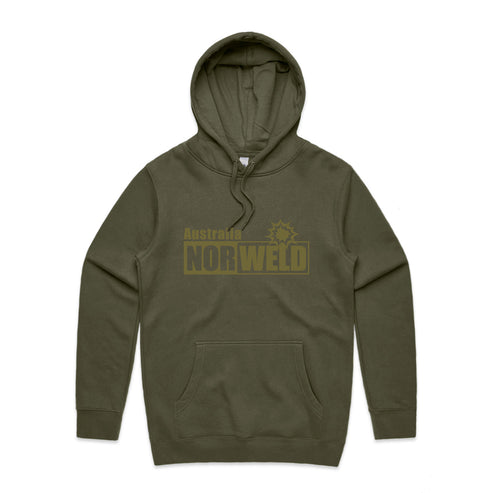 Logo Hoodie - Army Green – Norweld Apparel